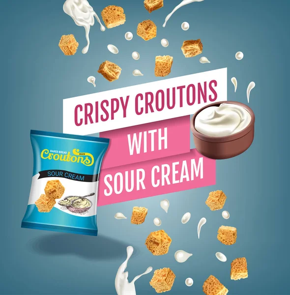 Realistic Snacks Poster Set Stock Vector Image by ©macrovector #359003402