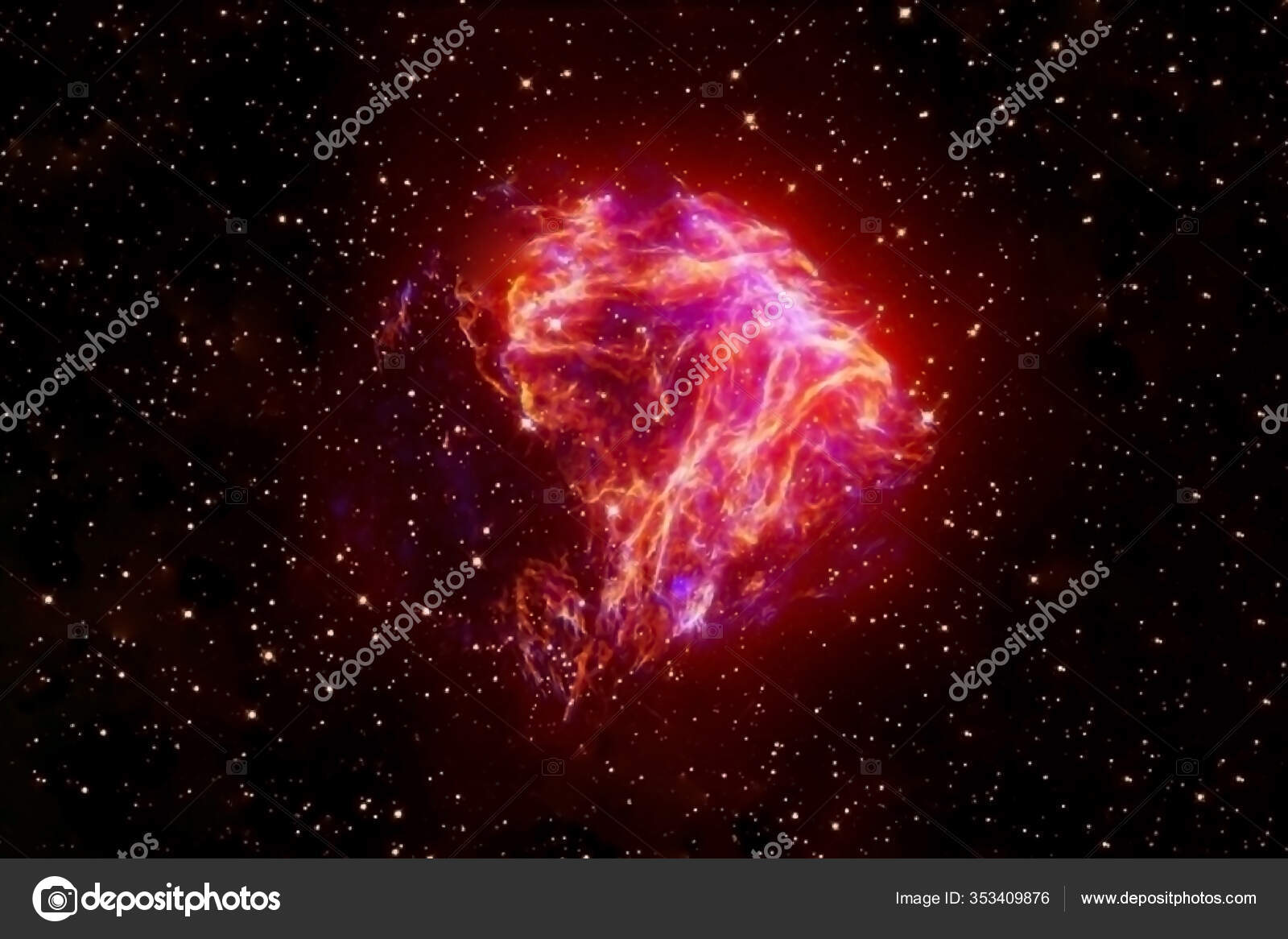 Red Nasa Nebula