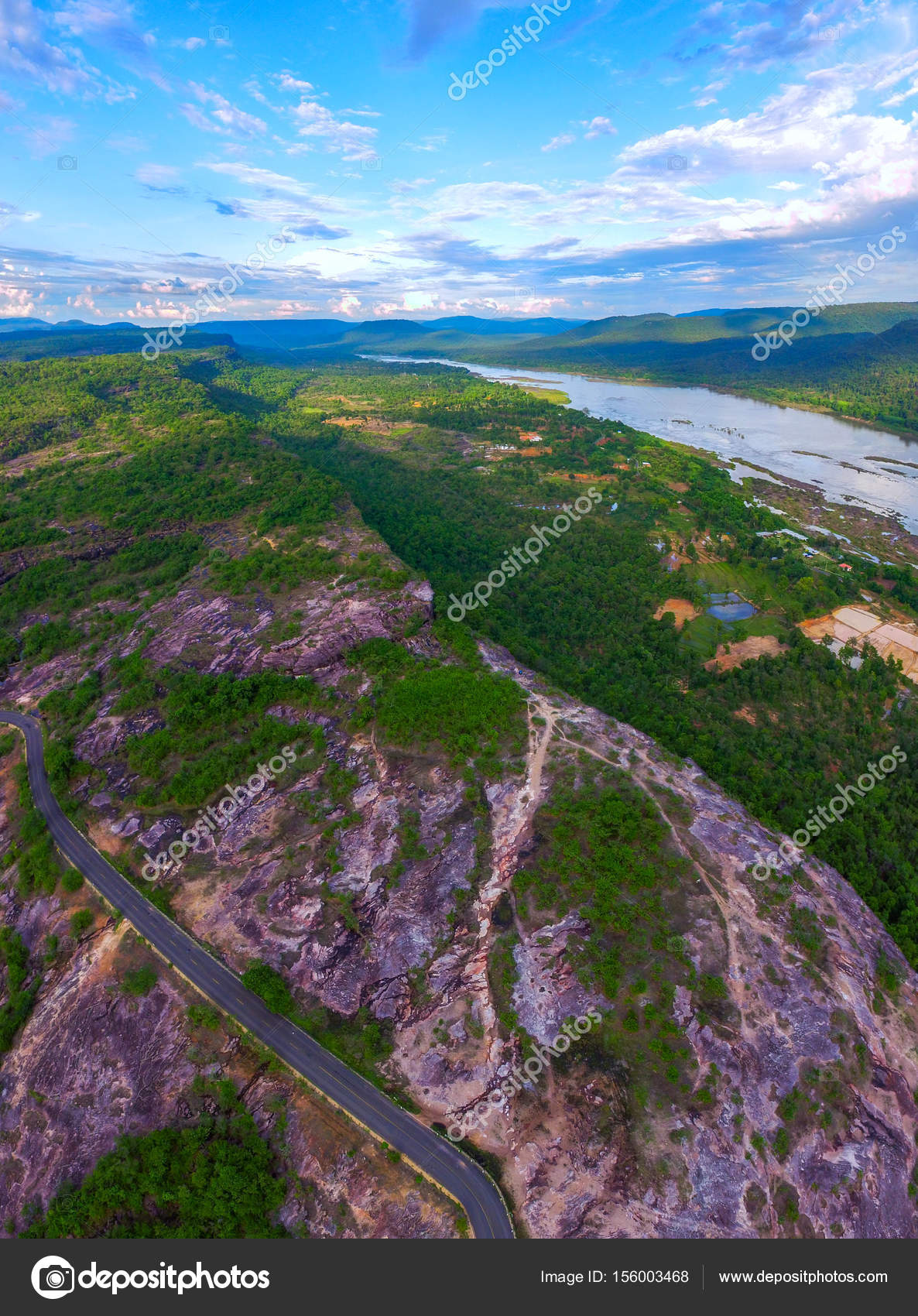Pha Taem Cliff national park Stock Photo by ©thaisign 156003468