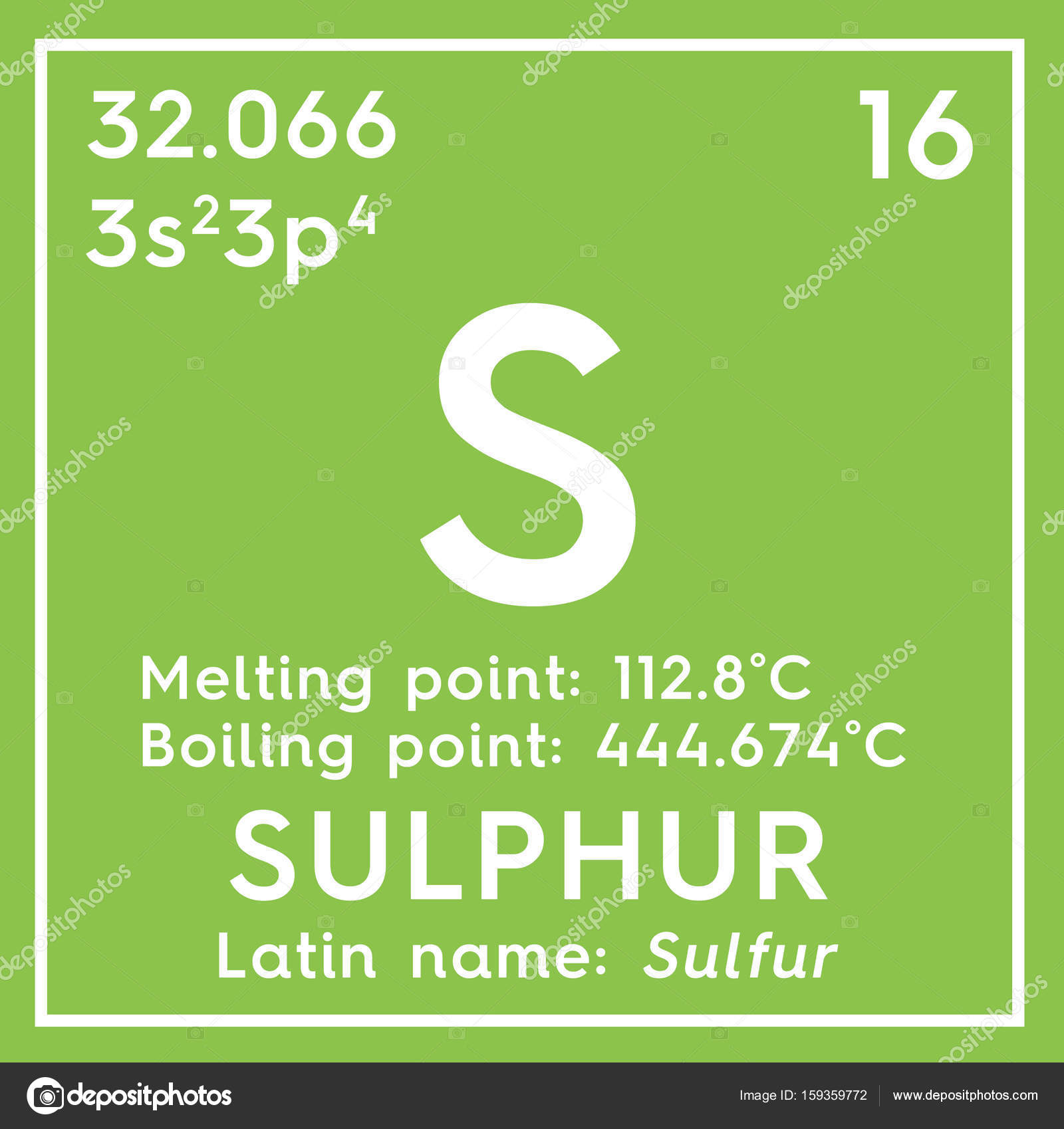 Elemento Azufre