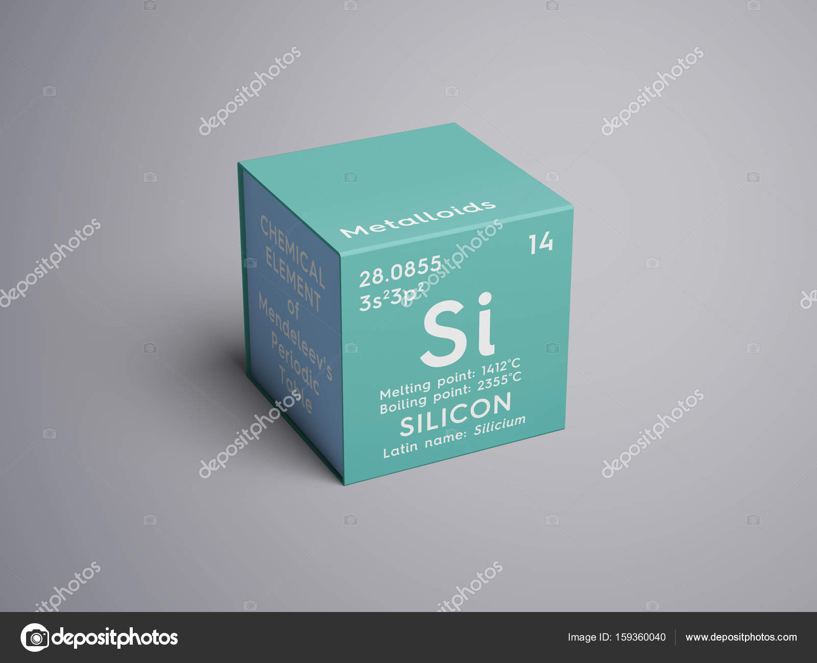 Silicio. Silicio. Metaloides. Elemento químico de la tabla periódica de ... Silicio. Silicio. Metaloides. Elemento químico de la tabla periódica de ...