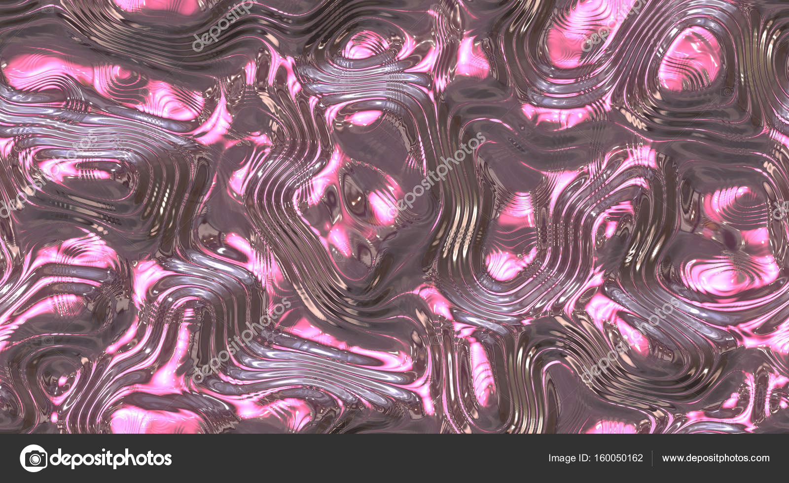 Melting Metal Background
