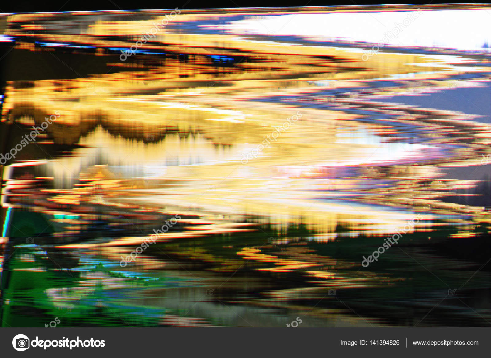 Screen digital abstract background texture glitches distortion Stock ...