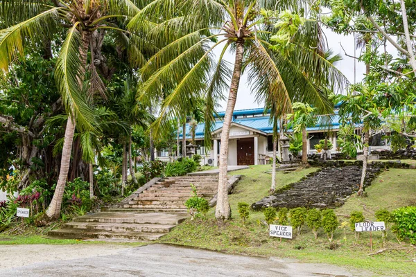 Talietumu pr Kolo Nui, archaeological site in Uvea or Wallis island ...