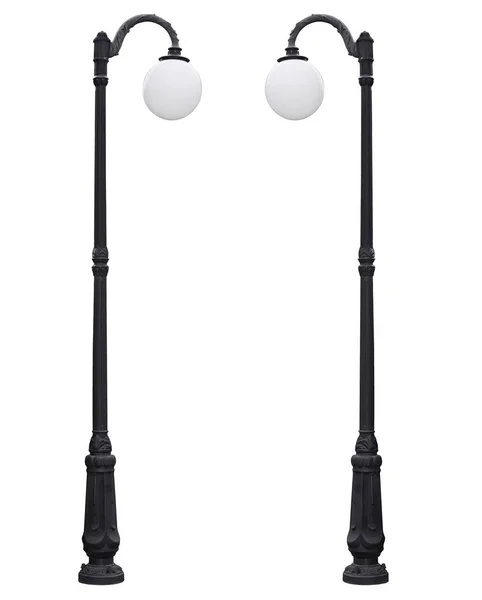 Street lampot on white background Stock Photo by ©spyrakot 164984466