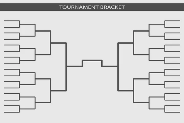 Tournament Bracket. Tournament Bracket vector. Tournament Bracket flat ...
