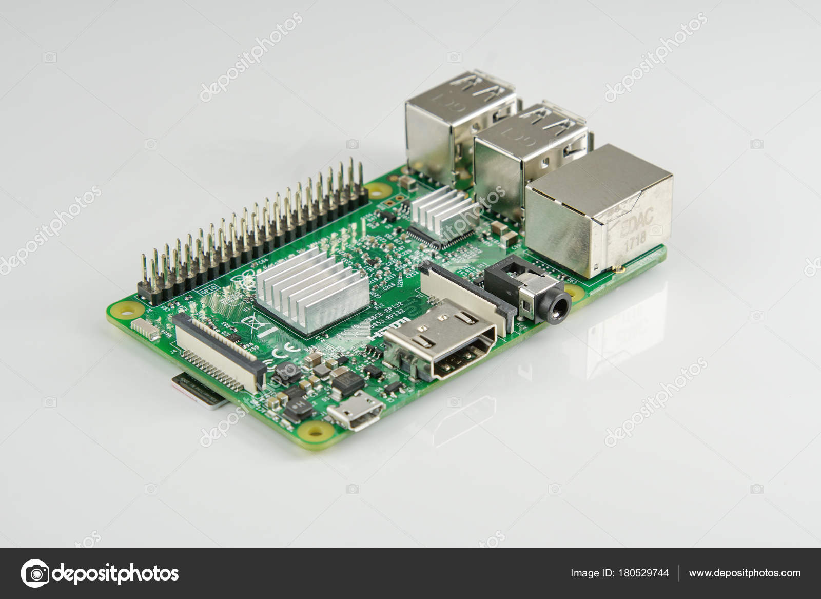 Inside of a small computer Stock Photo by ©dipalipix 180529744