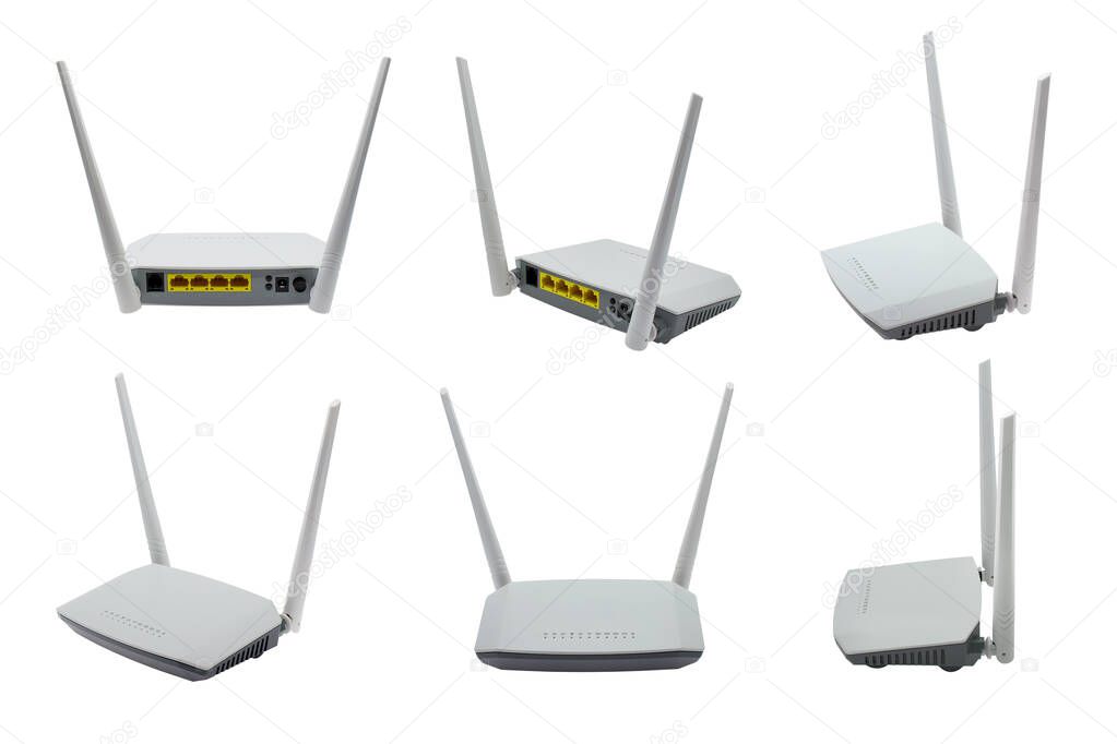 Router inal mbrico ADSL2 + y m dem, router wifi y switch, dispositivo ...