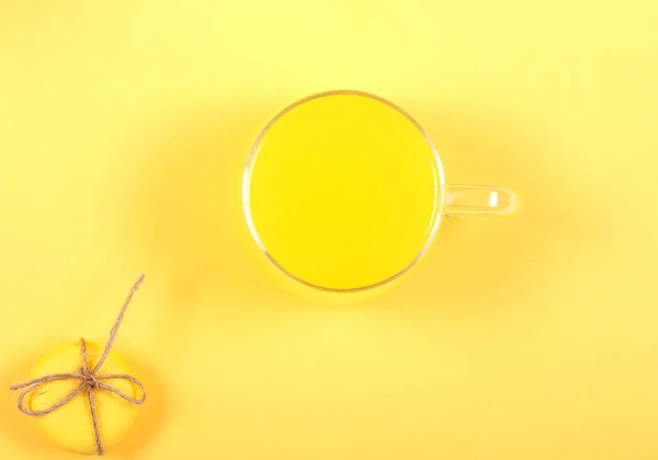 Yellow objects on a yellow background bright photo — Stock Photo ...