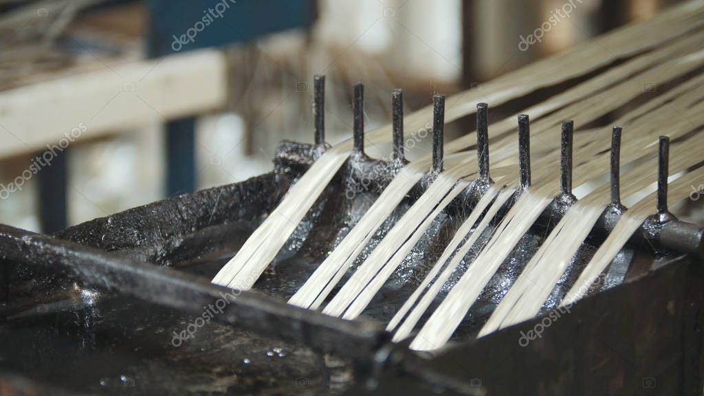 Fabricaci n de varillas de fibra de vidrio - Fabricaci n de refuerzo compuesto, industria para ...