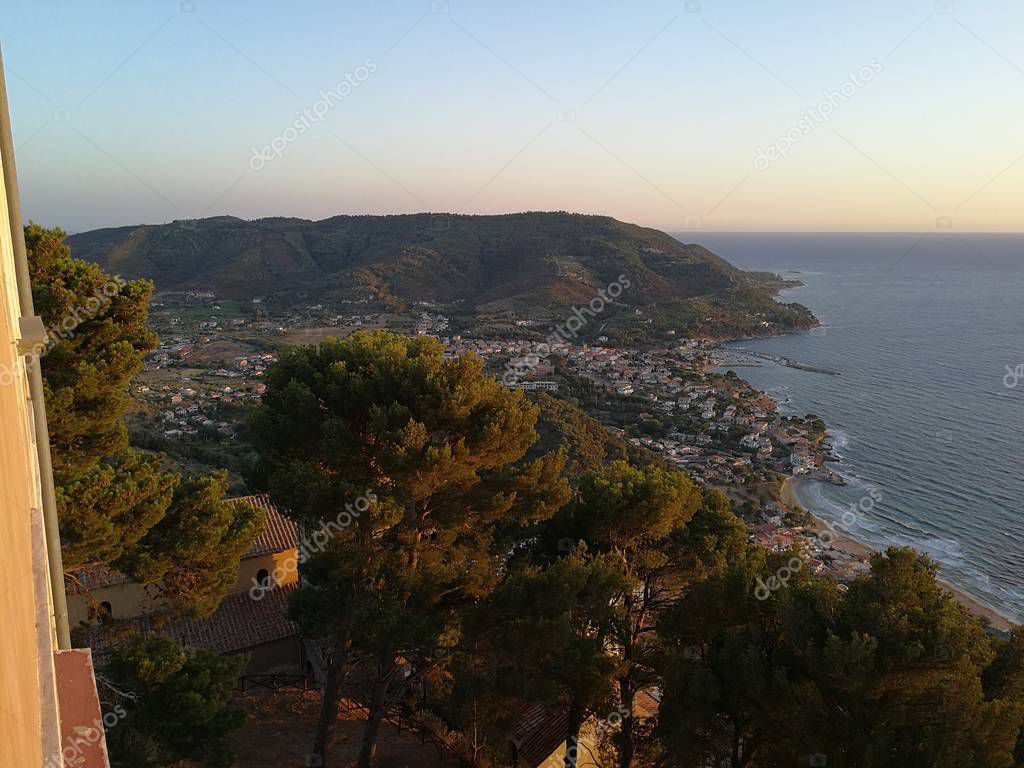 Castellabate, Salerno, Campania, Italia - 1 de julio de 2017: el ...