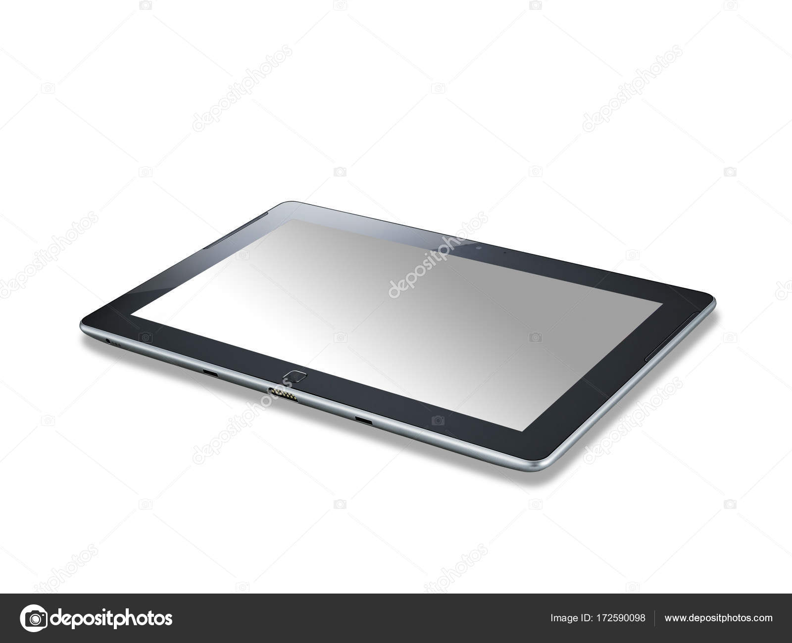 Black tablet computer — Stock Photo © Gobba #172590098