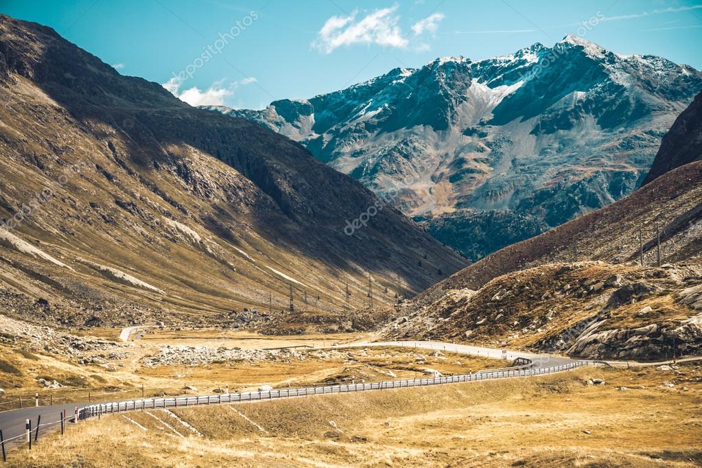 High altitude road Stock Photo by ©kbarzycki 125359378