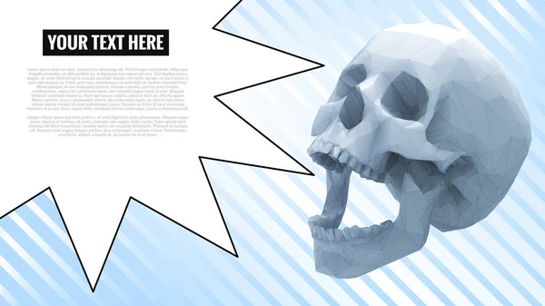 Screaming skull Vector Art Stock Images | Depositphotos