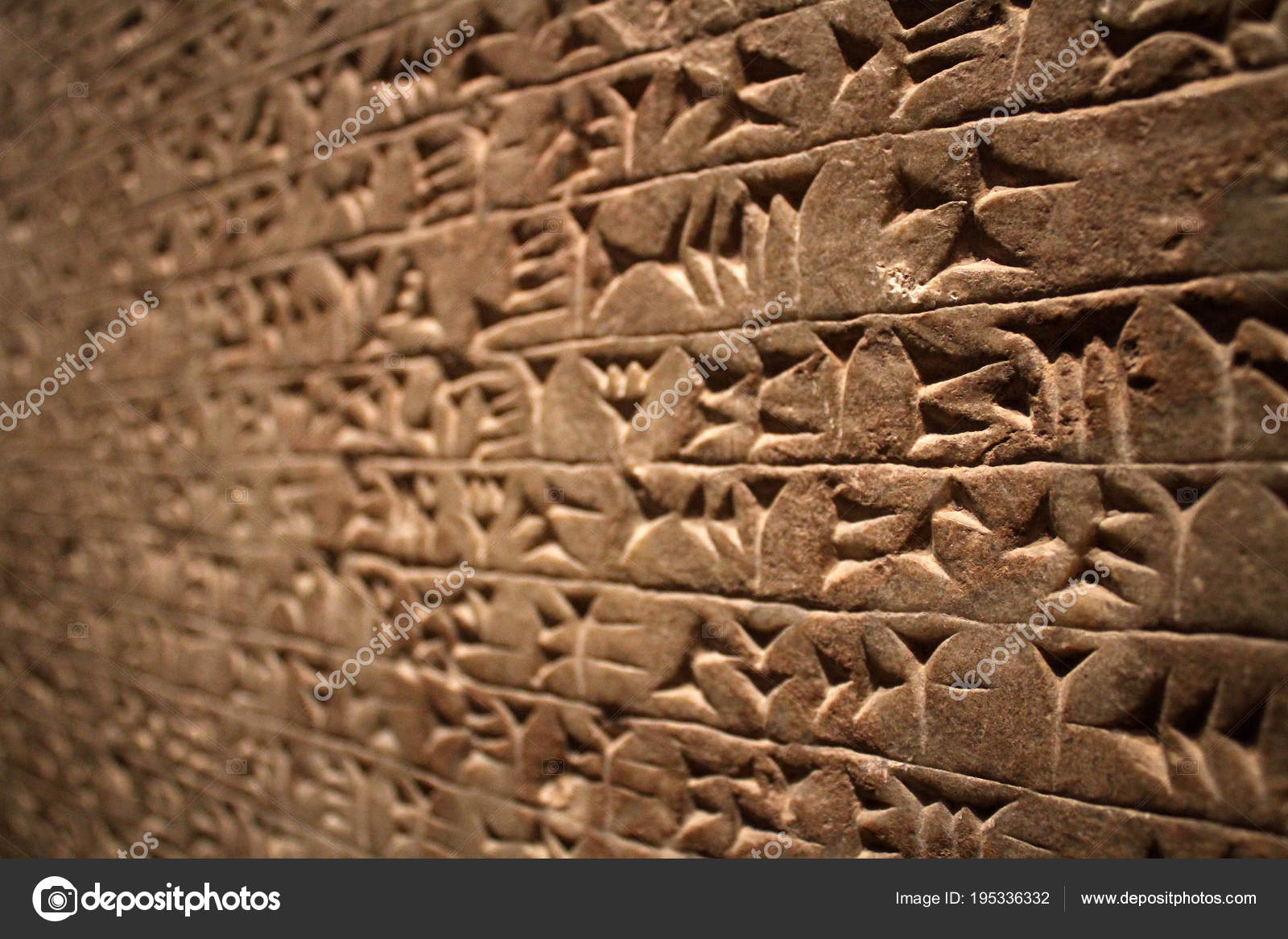 Ancient Sumerian Cuneiform Script View Stock Photo by ©StAleksandr ...