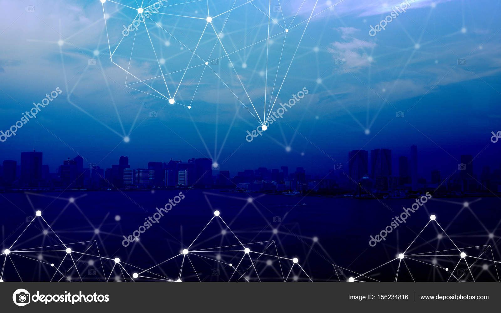 Smart city and communication network, ICT(Information Communication ...