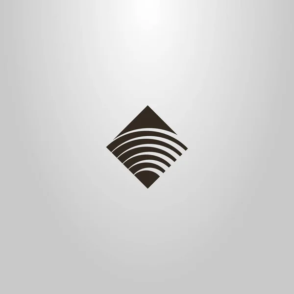 Abstract Icon Black Abstract Icon Isolated White Background Stock ...