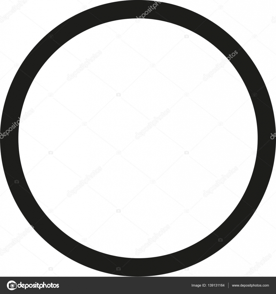 Circle black outline Stock Vector Image by ©miceking #139131164