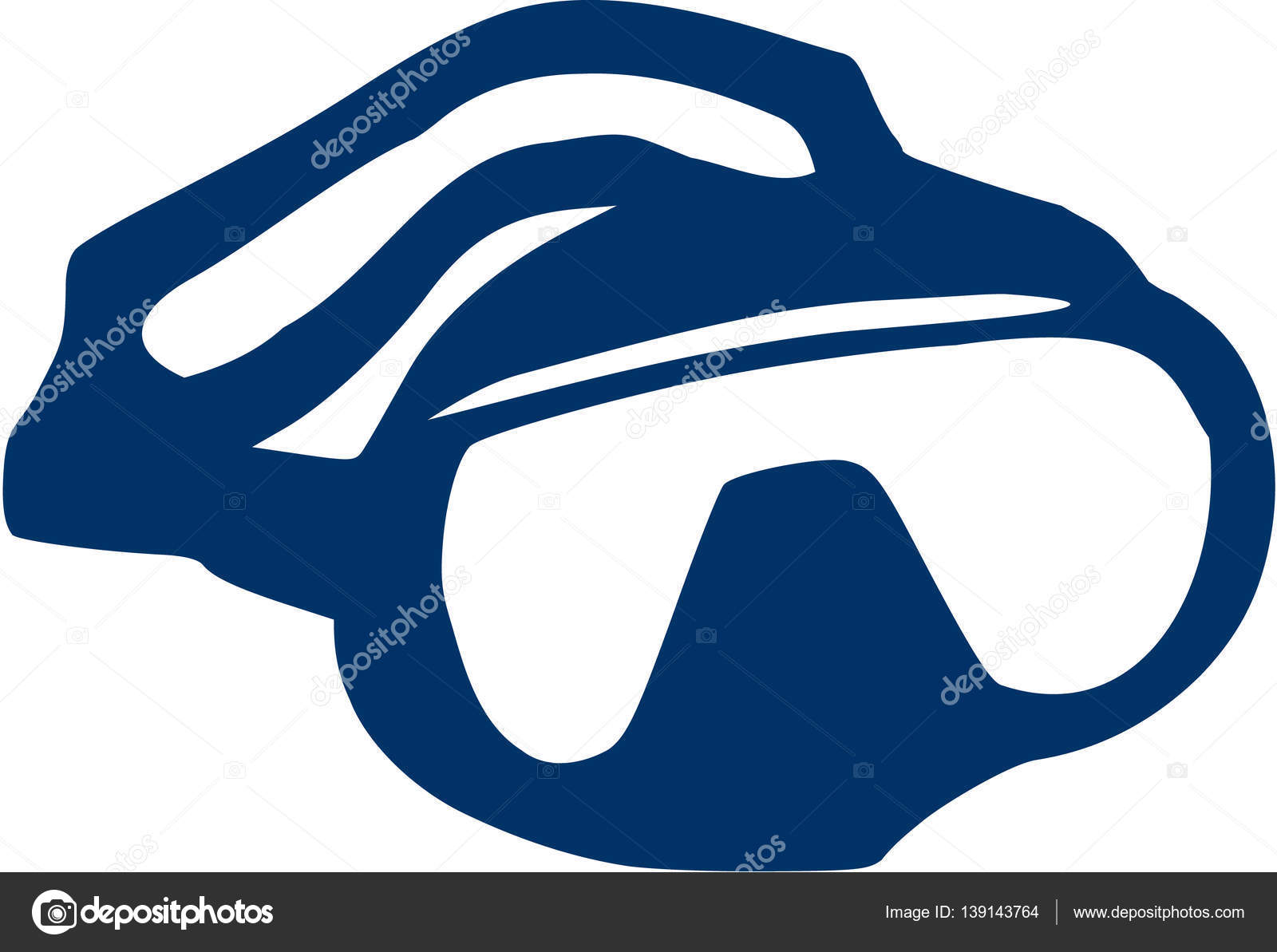 Diving Mask vector Stock Vector by ©miceking 139143764