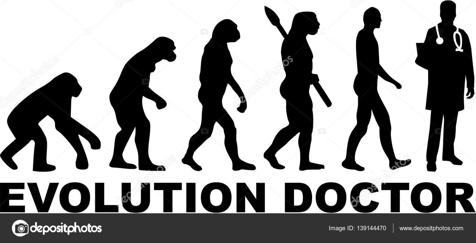Doctor Evolution vector Stock Vector Image by ©miceking #139144470