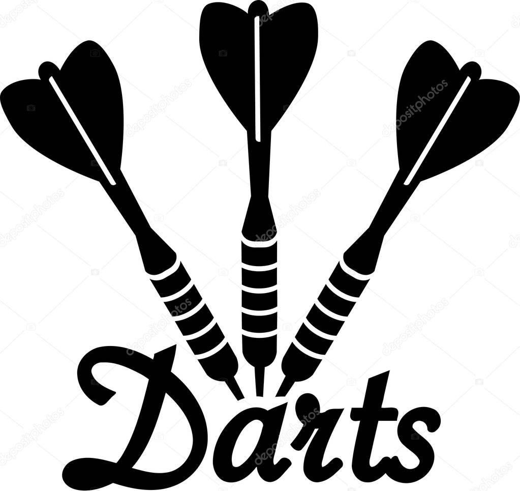 Darts Dart Arrows — Stock Vector © miceking #139140494
