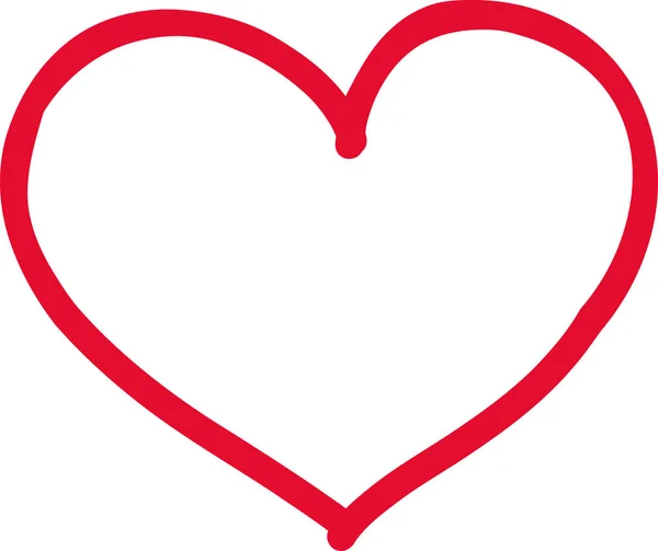 Srdce obrys Stock vektory, Royalty Free Srdce obrys Ilustrace ...