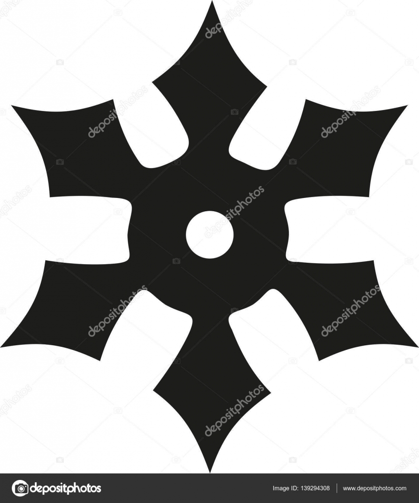 Ninja Star vector Stock Vector by ©miceking #139294308