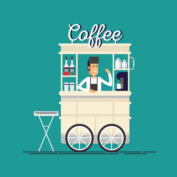 18,919,013 Coffee cart Vector Images | Depositphotos