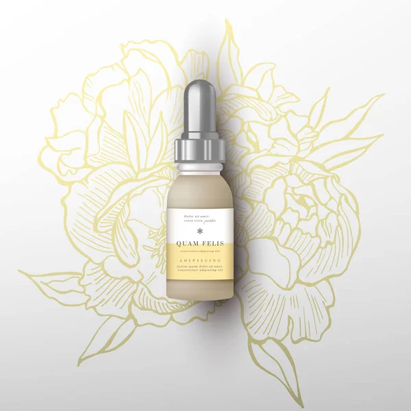 Realistic essential oil brown bottle Stock Vector Image by ©oxygen_8 ...