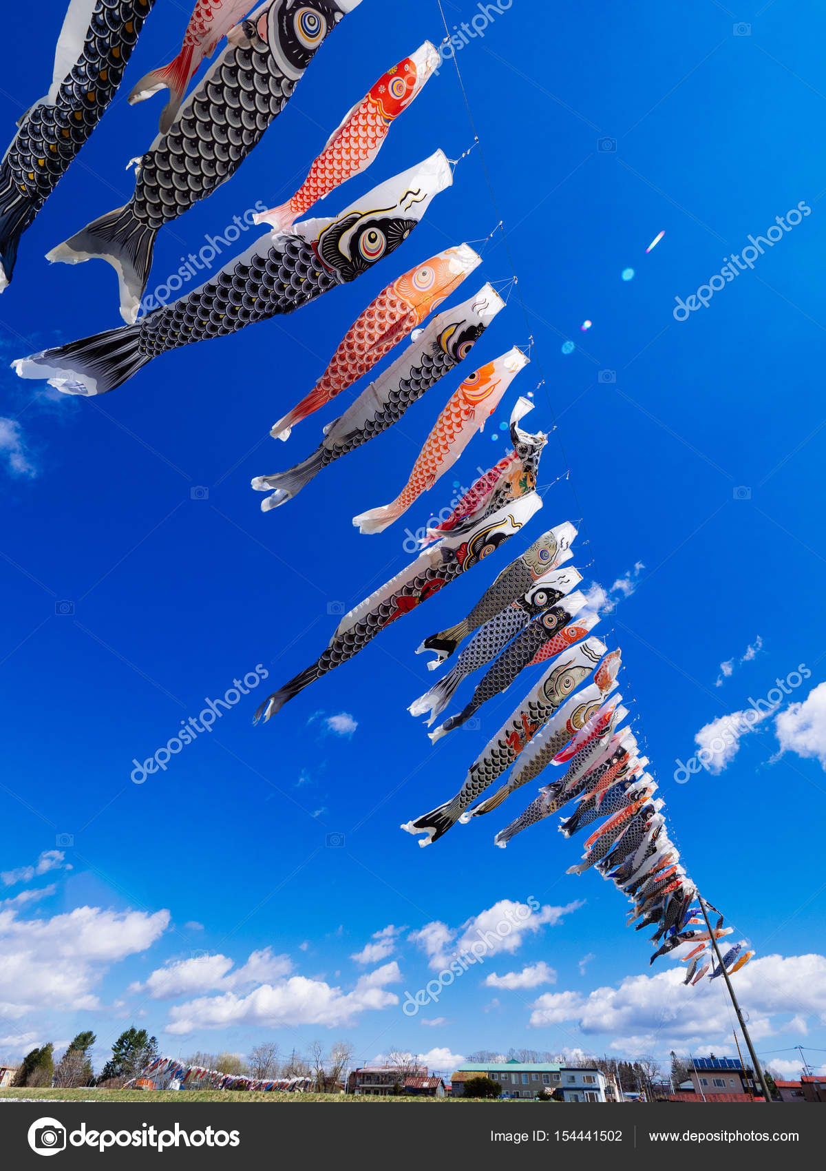 Carp streamer in japan Stock Photo by ©makieni777 154441502