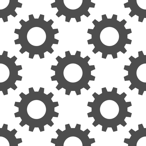 Seamless cogwheel pattern — Stock Vector © orson #6884497