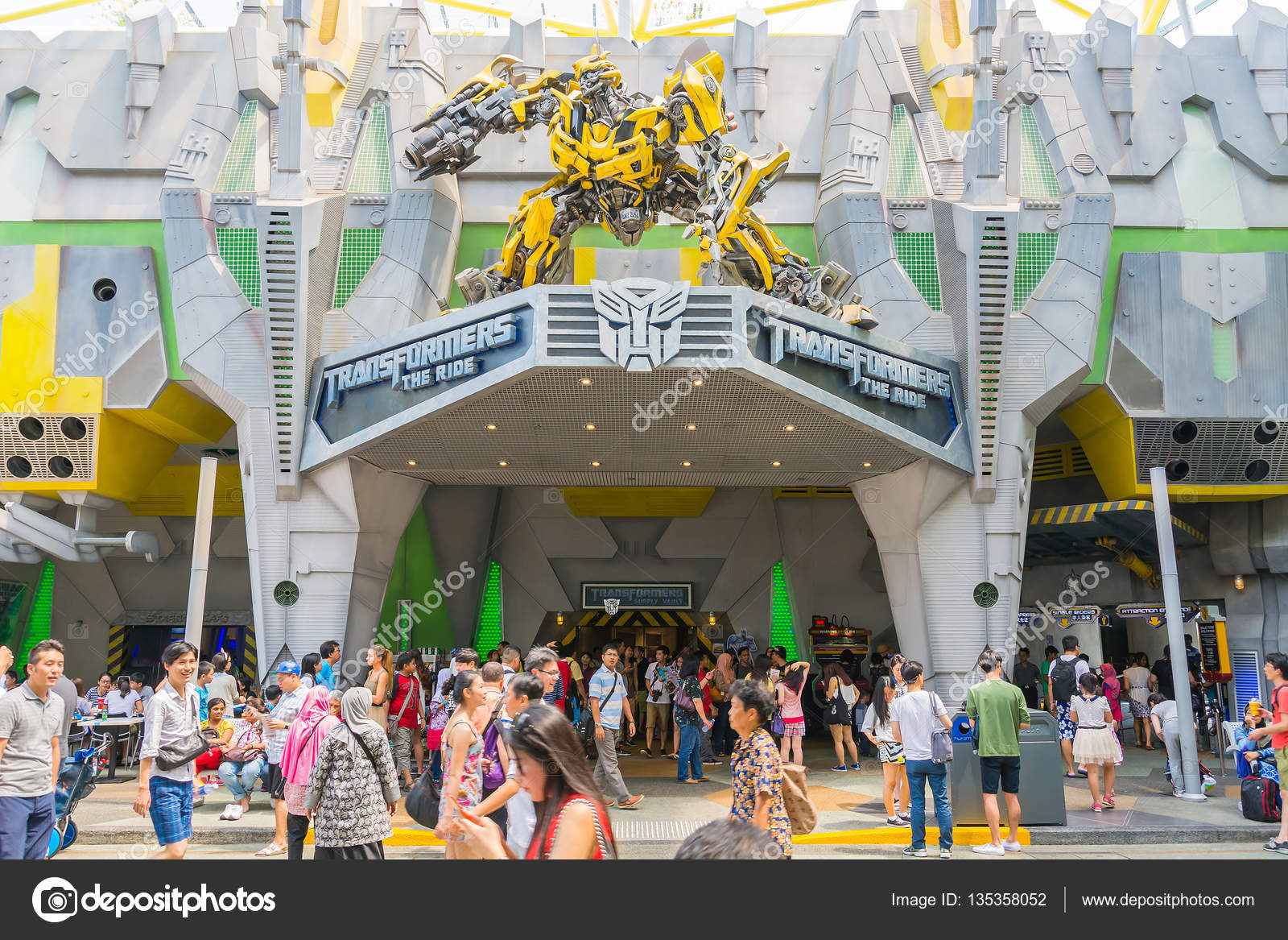 Universal Studio Singapore Transformer
