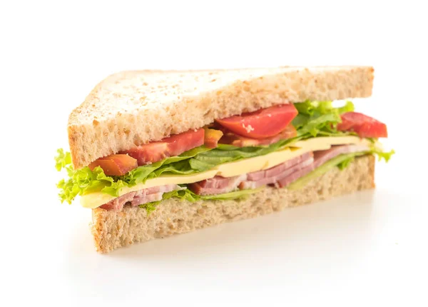 Sandwich on white background — Stock Photo © topntp #140402962