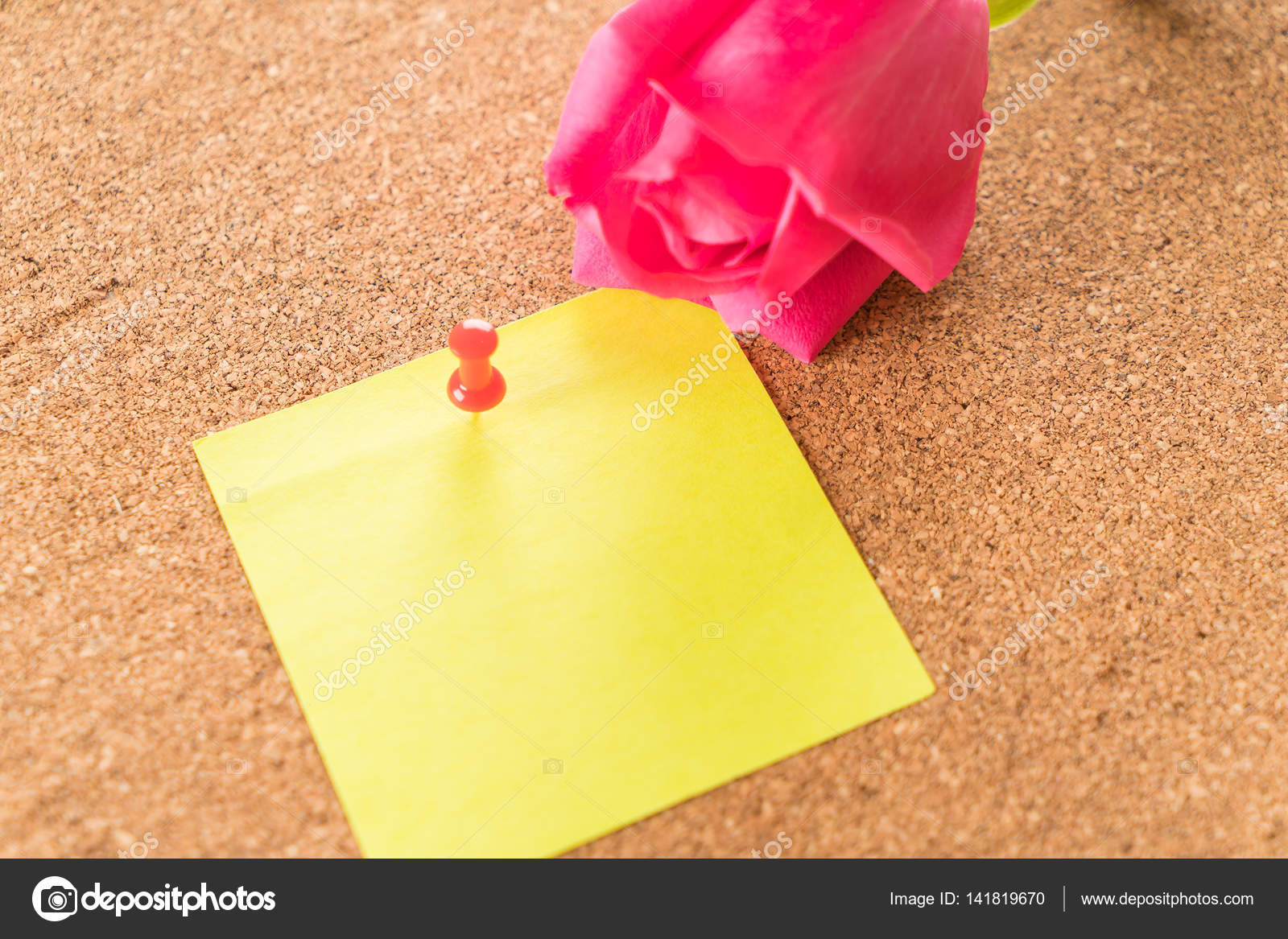 Post It Note Origami Rose