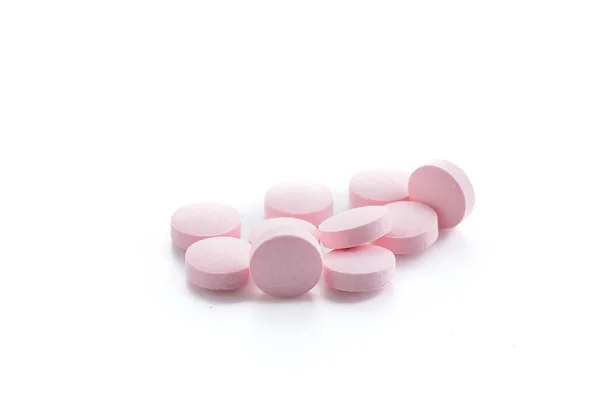 Pink painkillers — Stock Photo © RobStark #3041353