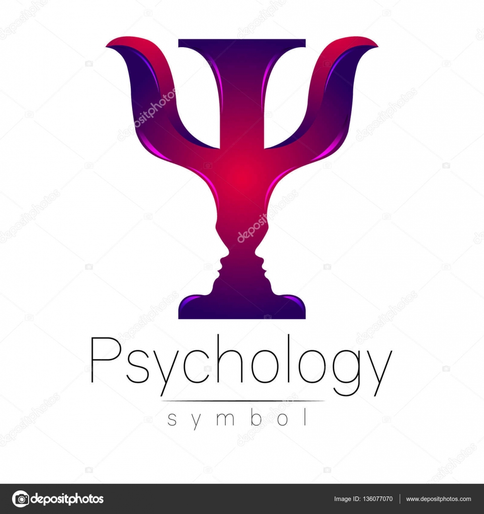 Modern logo of Psychology. Psi. Creative style. Logotype in vector ...