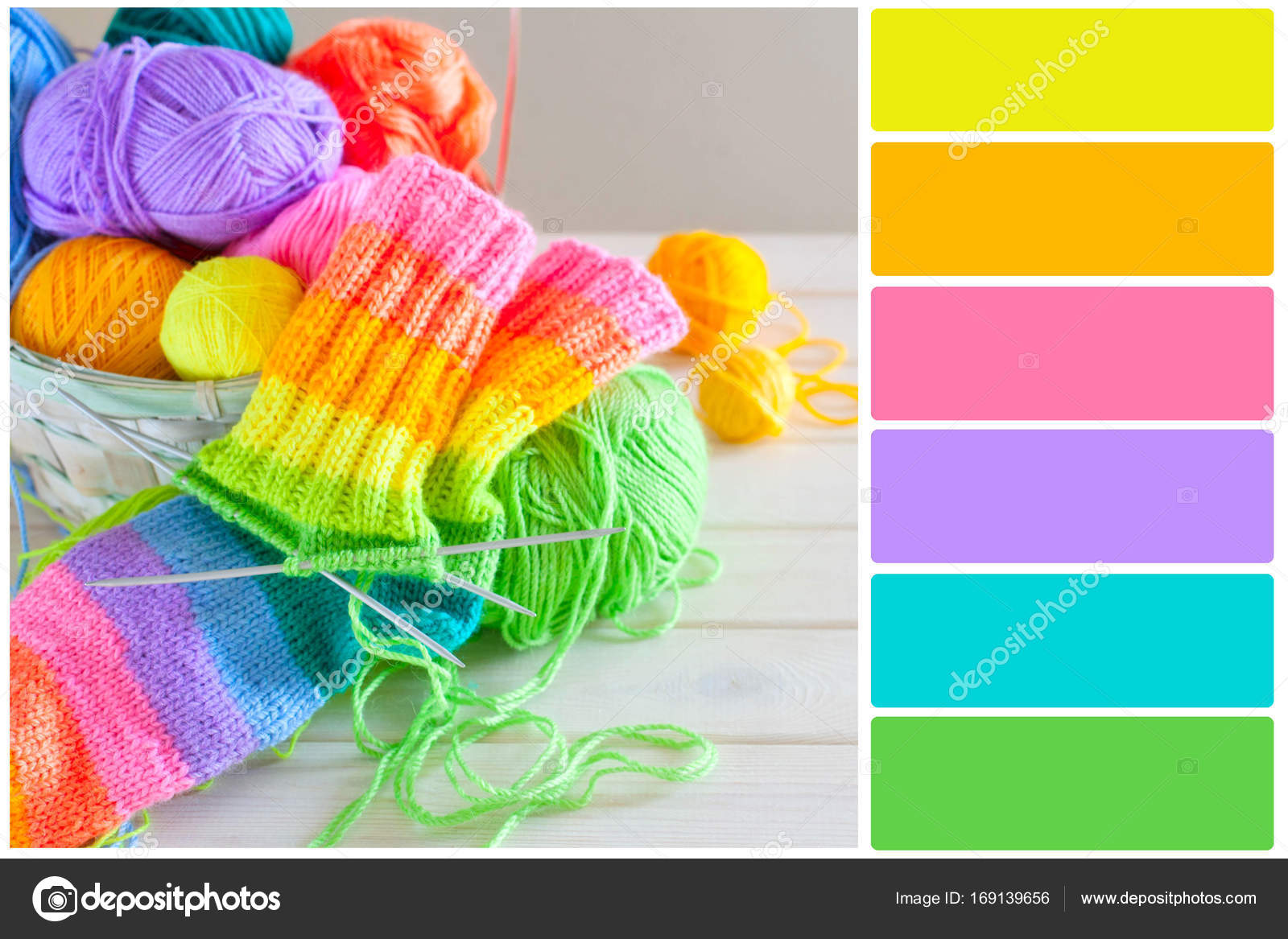 Bright color palette. Choice of colors. — Stock Photo © dalivl@yandex ...