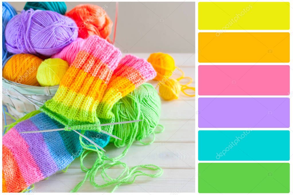 Bright color palette. Choice of colors. — Stock Photo © dalivl@yandex ...
