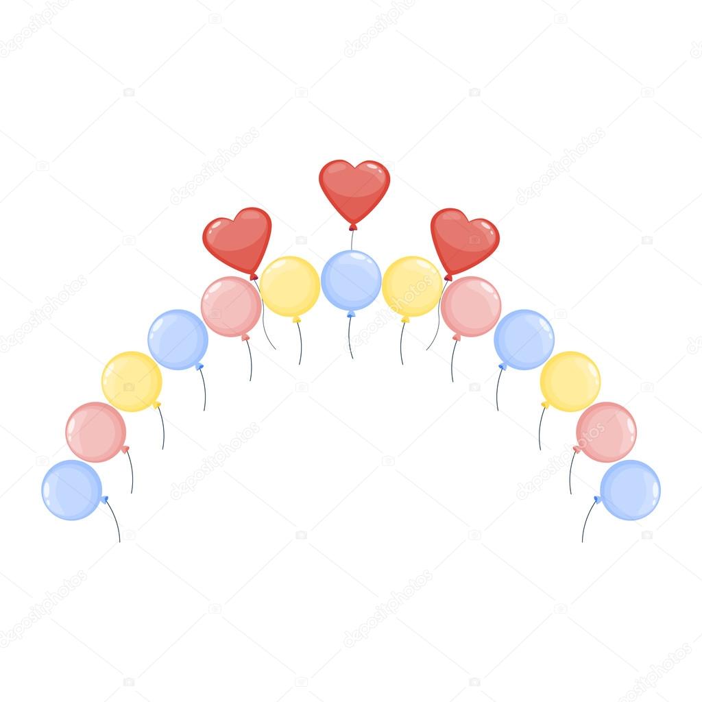 Balloon vector illustration isolated Stock Vector Image by ©VectorShow ...
