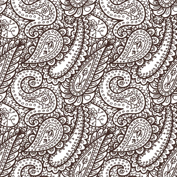 Seamless Elegant Paisley Pattern — Stock Vector © Olgalis 10220229