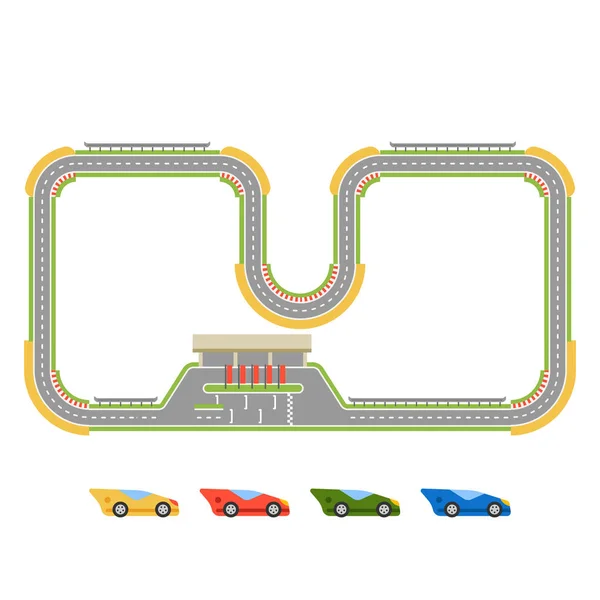 100,000 Cartoon race track Vector Images | Depositphotos