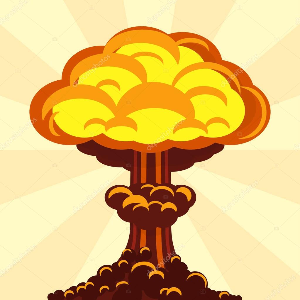 Explosión de dibujos animados efecto boom animación juego hoja de ...