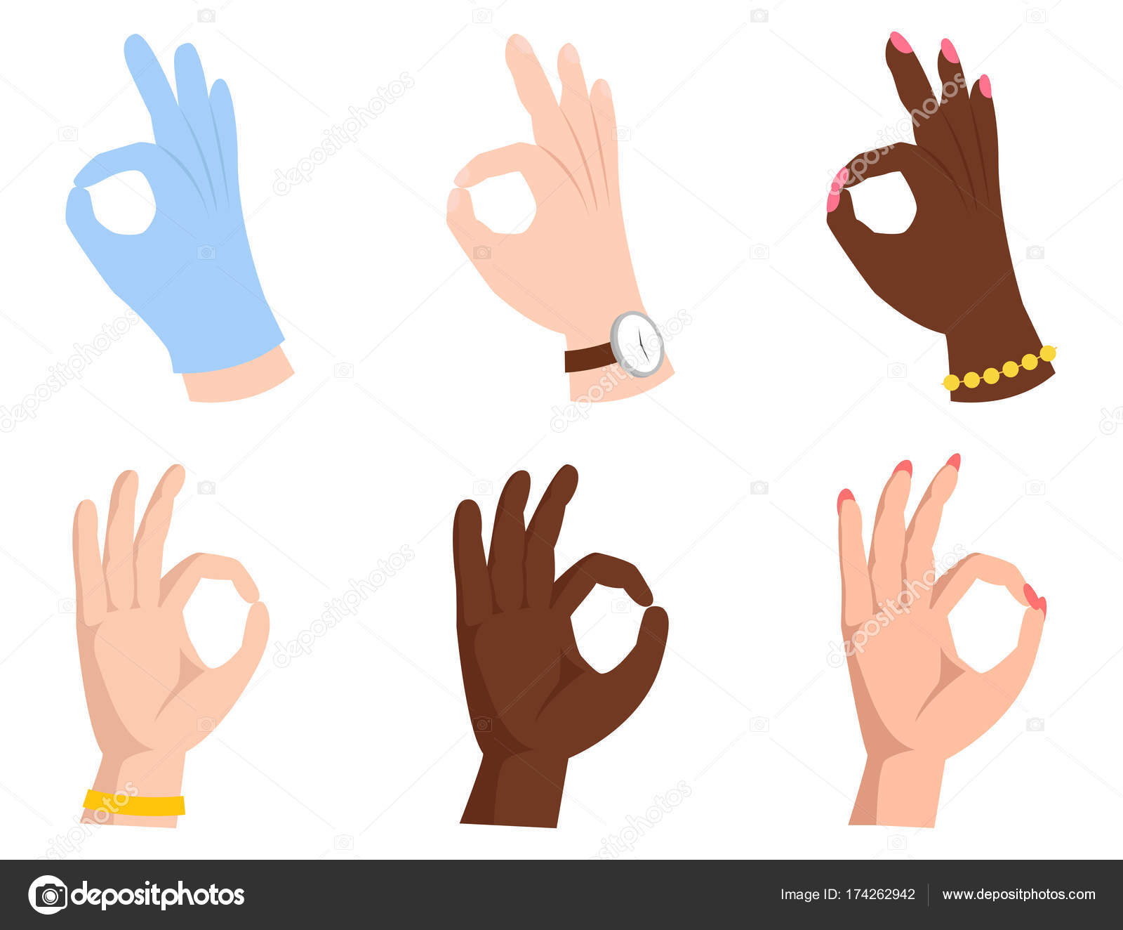 Ok hands success gesture okey yes agreement signal business human agree ...