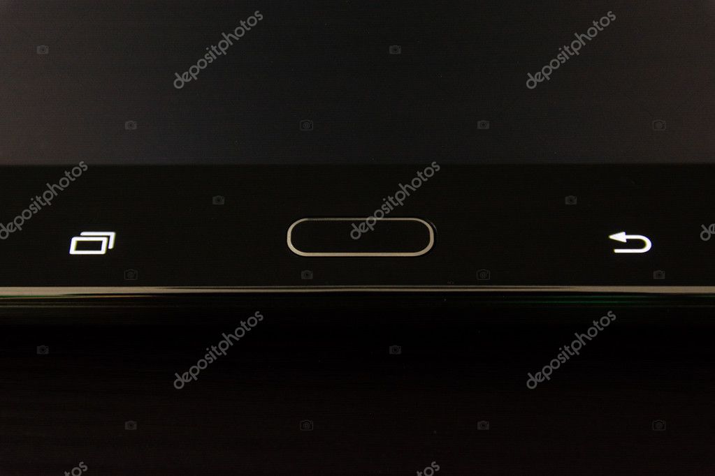 Taskbar Android Black Tablet Corporate Buttons Keys Home Electronic ...