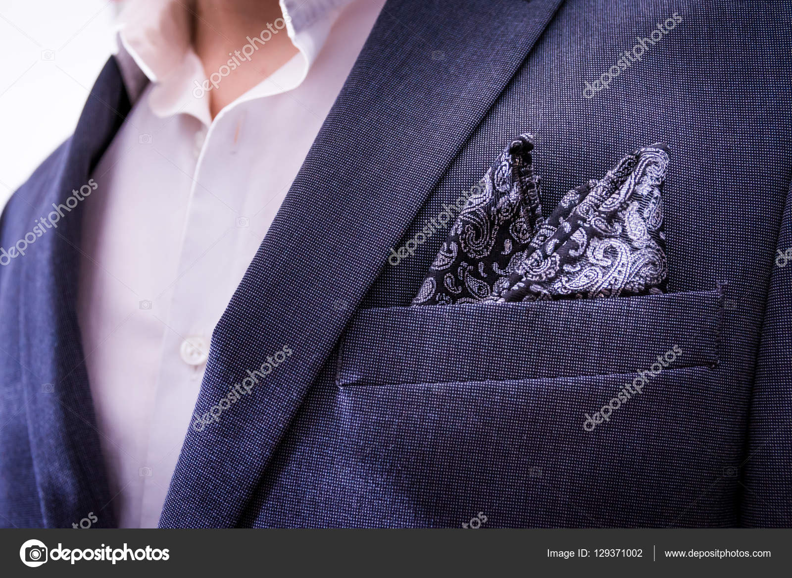 Men Handkerchief Suit
