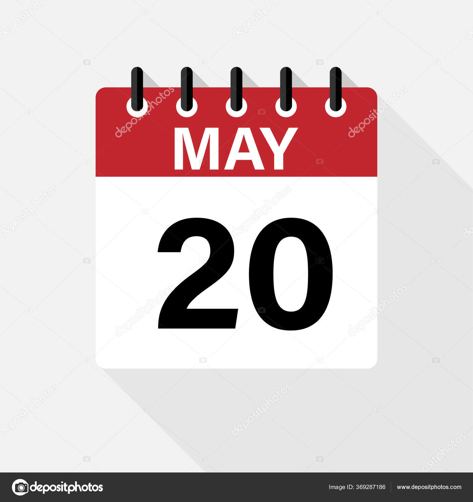 May Calendar Icon