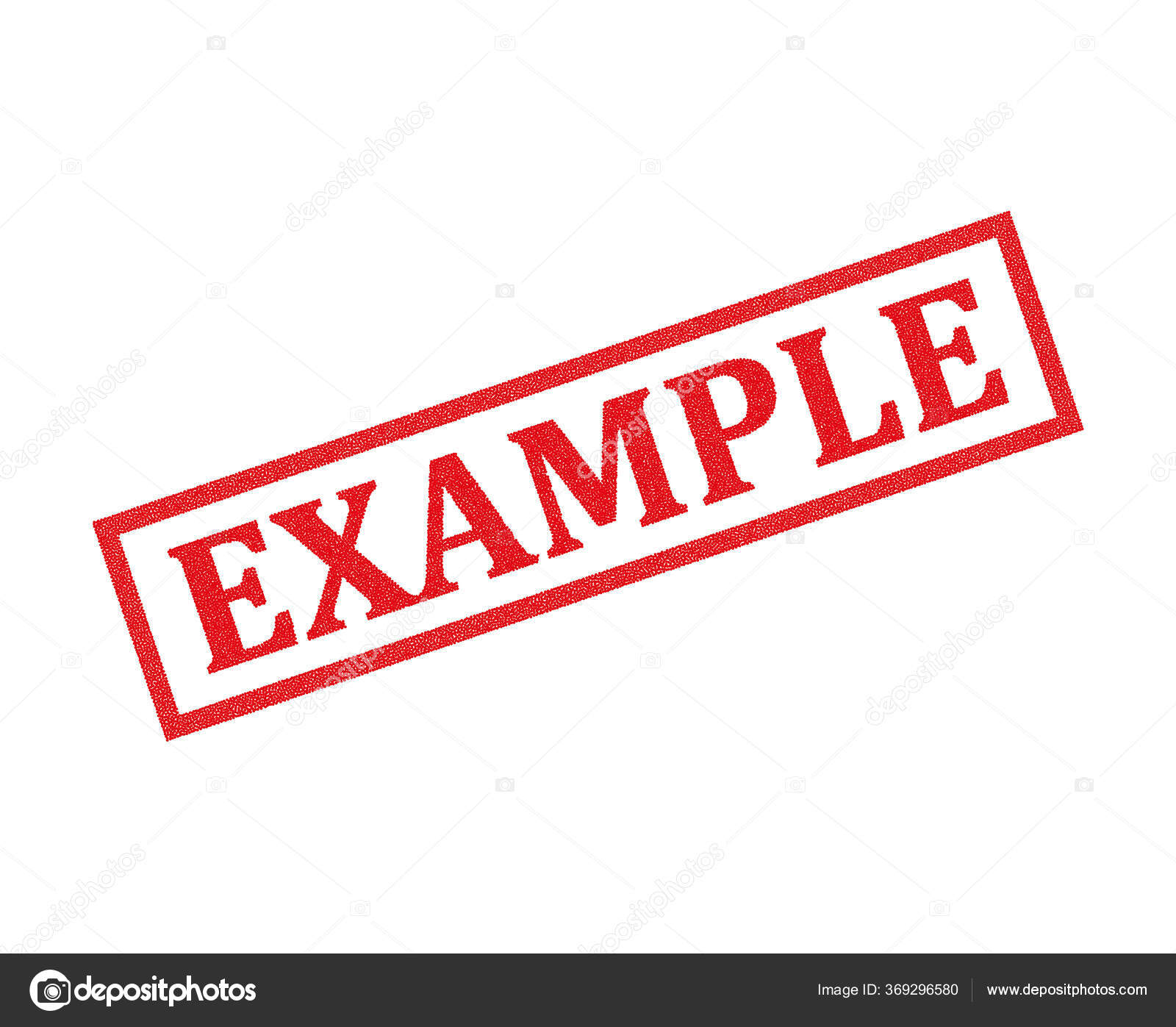 Example Stamp Clipart