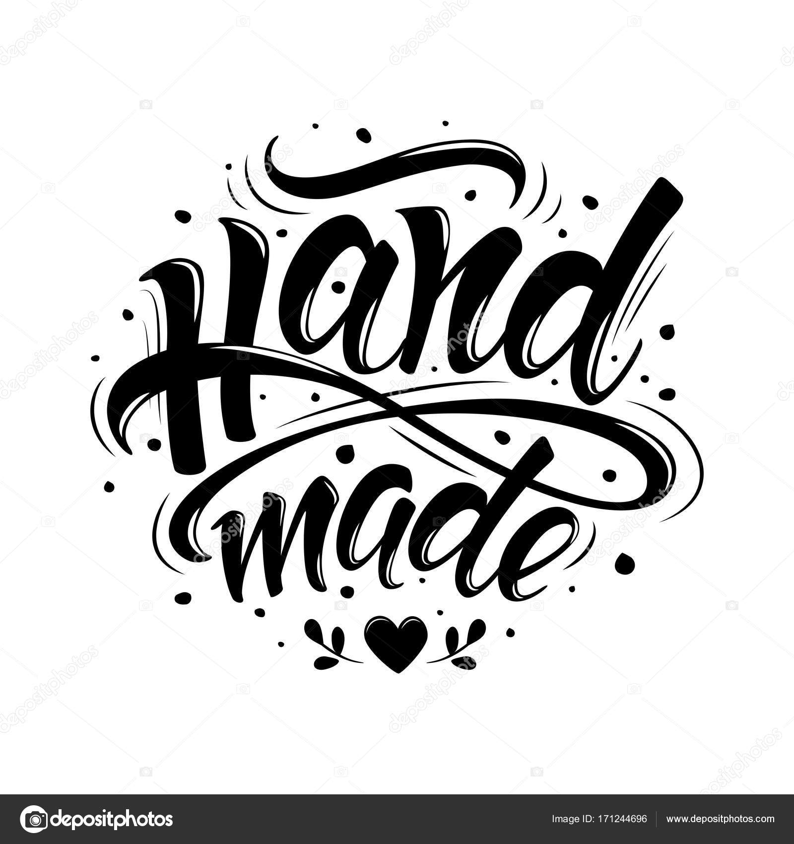 Hand made logo Stock Vector by ©SvetaZi 171244696