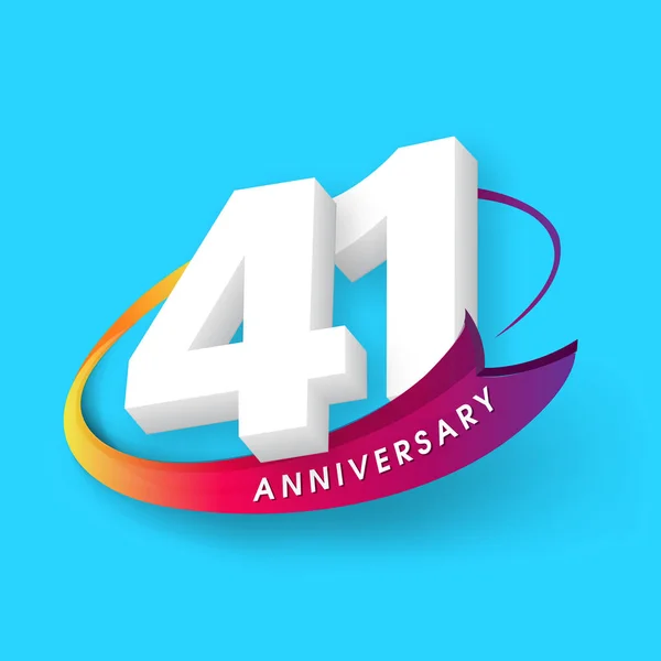 639 41 anniversary Vector Images - Free & Royalty-free 41 anniversary ...
