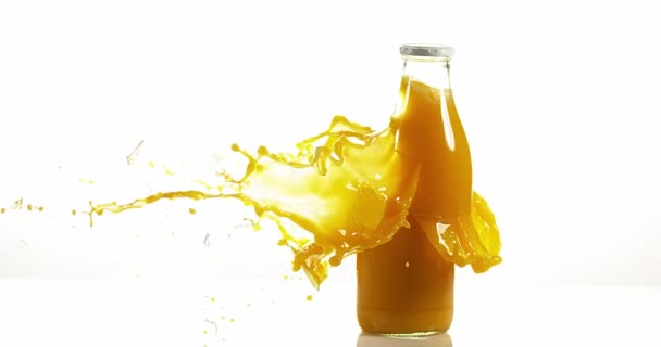 Bottle of Orange Exploding — Stock Video © slowmotiongli #156700184